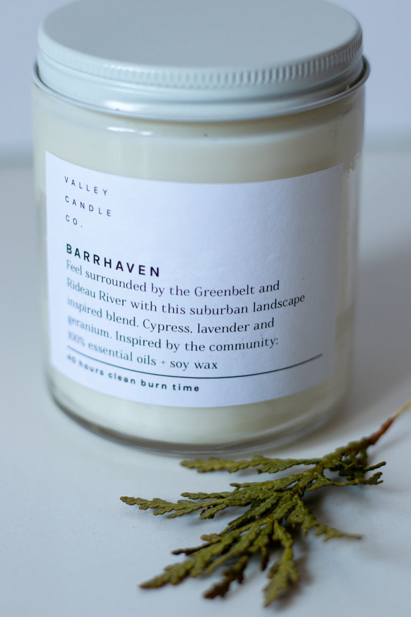 BARRHAVEN – The Valley Candle Co.